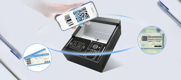 Equipped with a high-precision barcode reading module that supports ...